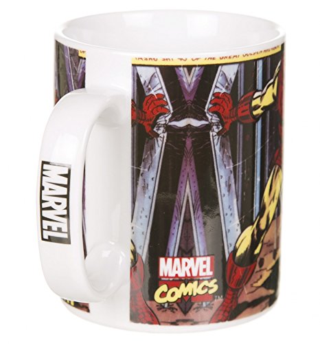 Marvel Comic Close Up Iron Man Ceramic Mug – Reliancegifts