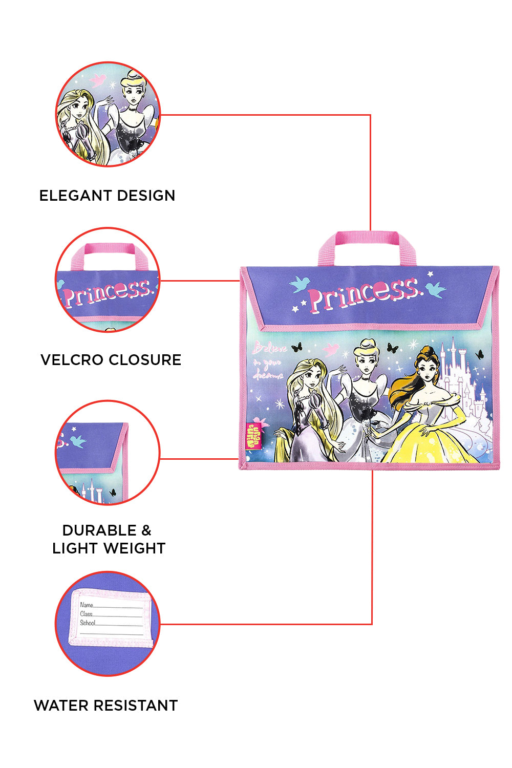 Disney Princess Book Bag – Reliancegifts