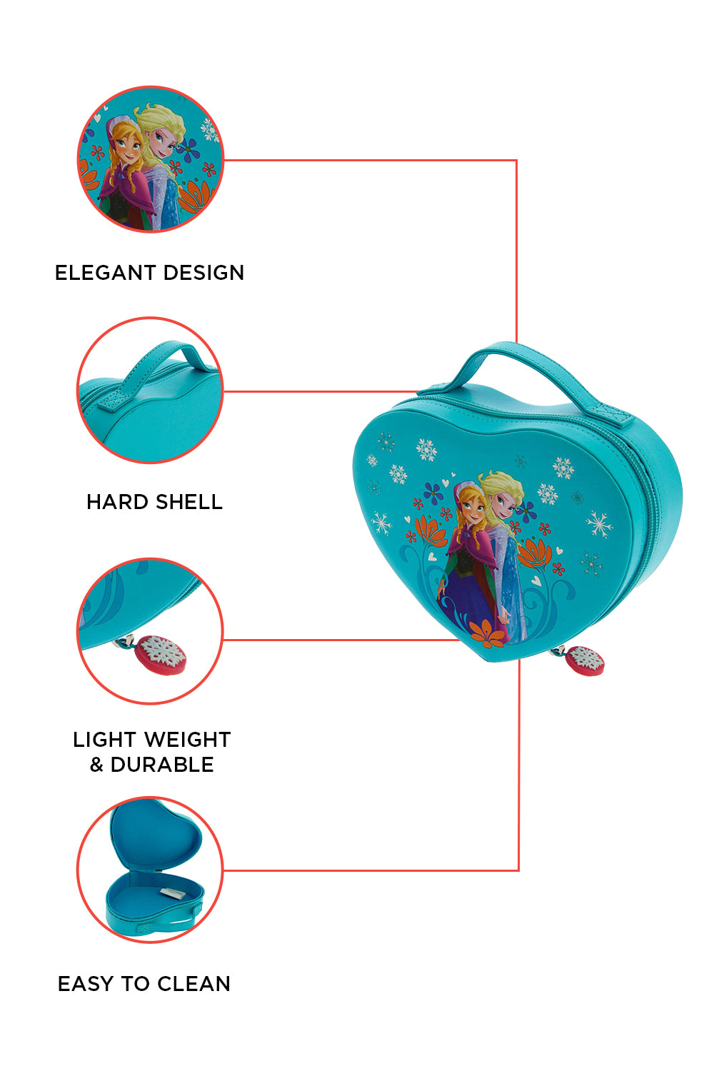 Disney Frozen Heart shape Jewellery box – Reliancegifts