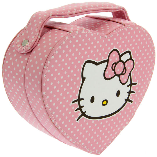 Hello Kitty Pink Heart Jewellery Box – Reliancegifts