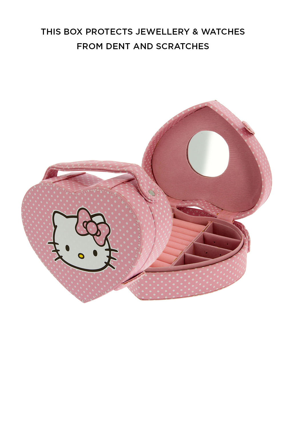 Hello Kitty Pink Heart Jewellery Box – Reliancegifts