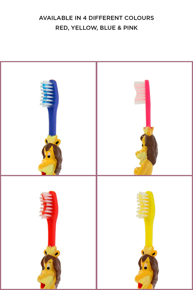 Brush Buddies Stand-in Leo (Lion) Toothbrush- Blue – Reliancegifts